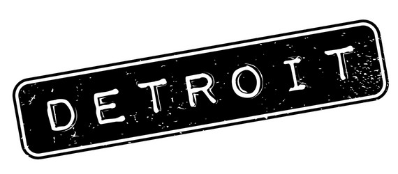 Detroit rubber stamp Royalty Free Vector Image
