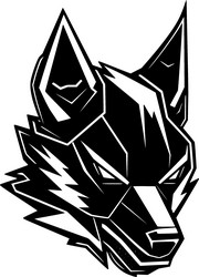 Alpha Wolf Logo Vector Images (over 200)