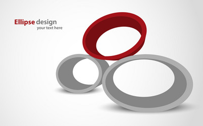 Abstract background with red circles Royalty Free Vector