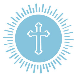 Church cut out Royalty Free Vector Image - VectorStock