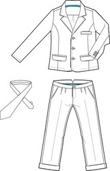 Sweat suit Royalty Free Vector Image - VectorStock