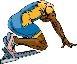 Olympic Runner Vector Images (over 740)