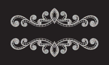 Silver Divider Sparkle Vector Images (24)
