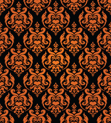 Halloween seamless pattern Royalty Free Vector Image