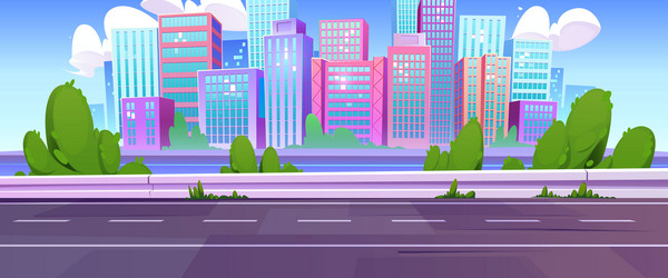 Background Road Animation