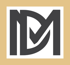 D M Monogram Vector Images (over 1,600)