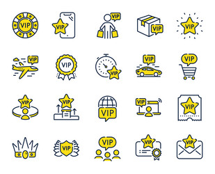 Star Yellow Vip Vector Images (over 960)