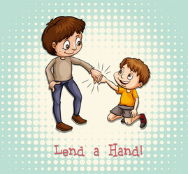 Lend a Hand Vector Images (over 480)