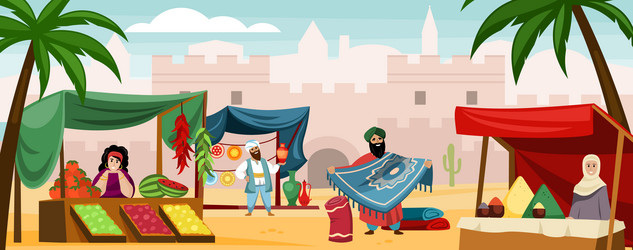 Arabic Bazaar Vector Images (over 400)