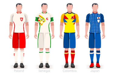 Senegal Football Uniform Vector Images (31)