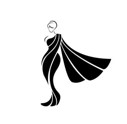 Saree Logo Vector Images (81)