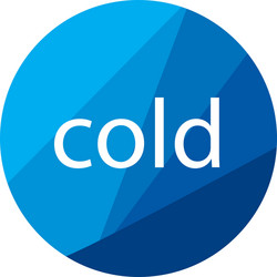 Logo cold Royalty Free Vector Image - VectorStock