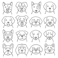 Easy Doodles Of A Dog