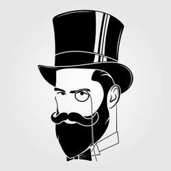 Guy in Top Hat Vector Images (over 240)