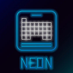 Neon Periodic Table Vector Images (over 120)