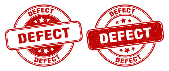 Defect stamp Royalty Free Vector Image - VectorStock