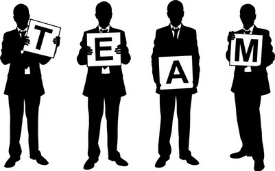 Business team set Royalty Free Vector Image - VectorStock