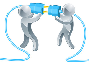 Connecting People Vector Images (over 200,000)