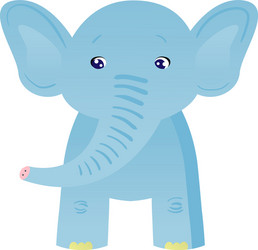 Baby Elephant Front View