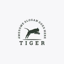 Jumping Tiger Logo Vector Images (over 550)