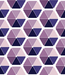 Low poly seamless borders with 10 shades Vector Image