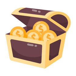 Money box Royalty Free Vector Image - VectorStock