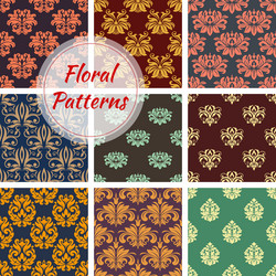 Elegant Scroll Pattern Royalty Free Vector Image