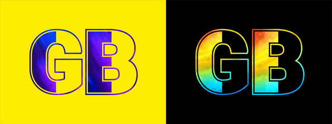 Gb Font Logo Typography Vector Images (over 1,600)