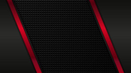 Black and red metal background design Royalty Free Vector