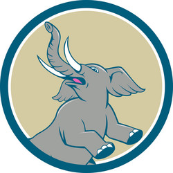 Elephant Circle Vector Images (over 1,300)