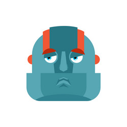 Sad Robot Face Vector Images (over 200)