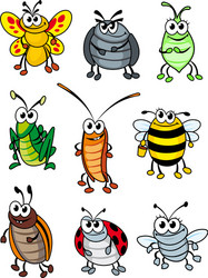 Cartoon Insects Vector Images (over 61,000)