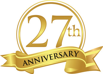 27th Anniversary Vector Images (over 200)