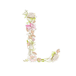 Letter l Royalty Free Vector Image - VectorStock