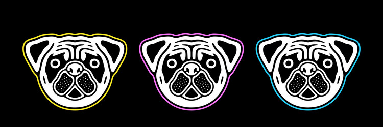 Pug Logo Vector Images (over 1,700)
