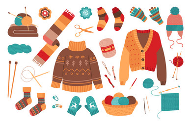 Winter Woolen Clothes Vector Images (over 7,900)