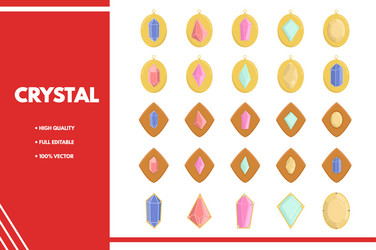 Crystal Royalty Free Vector Image - VectorStock