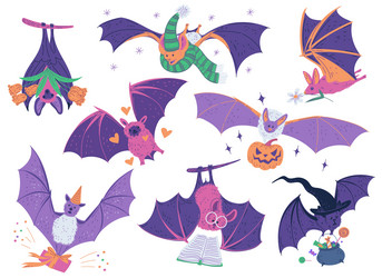 Bat Poses Vector Images (over 1,600)