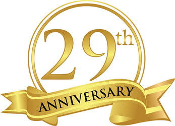 Anniversary 29th Happy Vector Images (over 190)