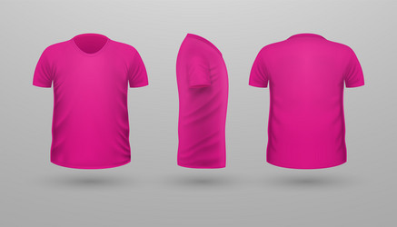 Pink T Shirt Template