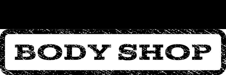 Body shop watermark stamp Royalty Free Vector Image