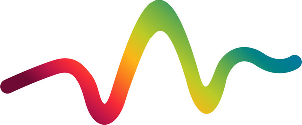 Colorful pulse logo heartbeat designs Royalty Free Vector