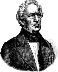 General edward hatch vintage Royalty Free Vector Image