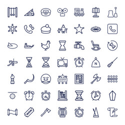 37 old icons Royalty Free Vector Image - VectorStock