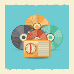 Retro music design Royalty Free Vector Image - VectorStock