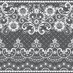 Elegant French Lace Pattern Royalty Free Vector Image