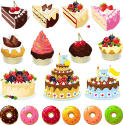 Homemade cakes logo Royalty Free Vector Image - VectorStock