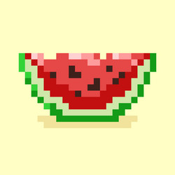 Minecraft Melon Pixel Art