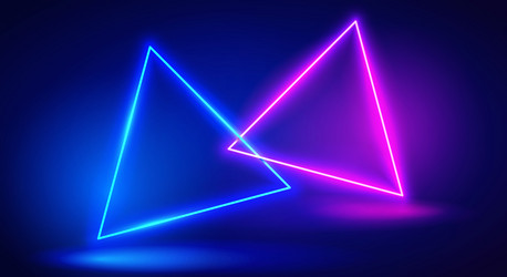 Abstract neon color future background Royalty Free Vector