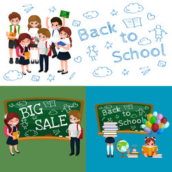 Inclusion inclusive education cartoon banner Vector Image